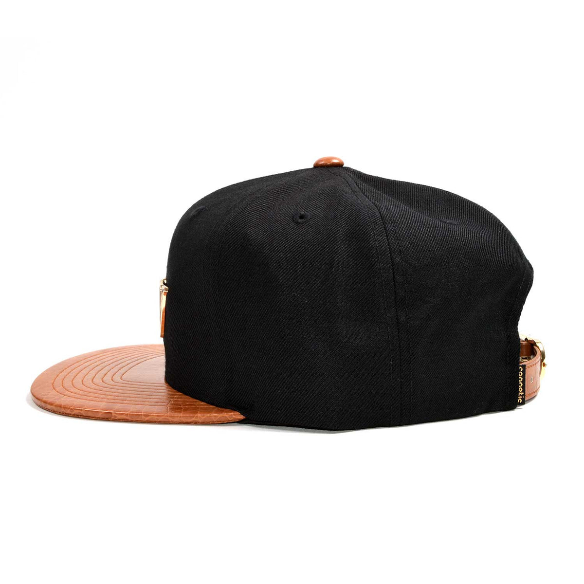 The Connetic Henny Gold Emblem Croc Strapback
